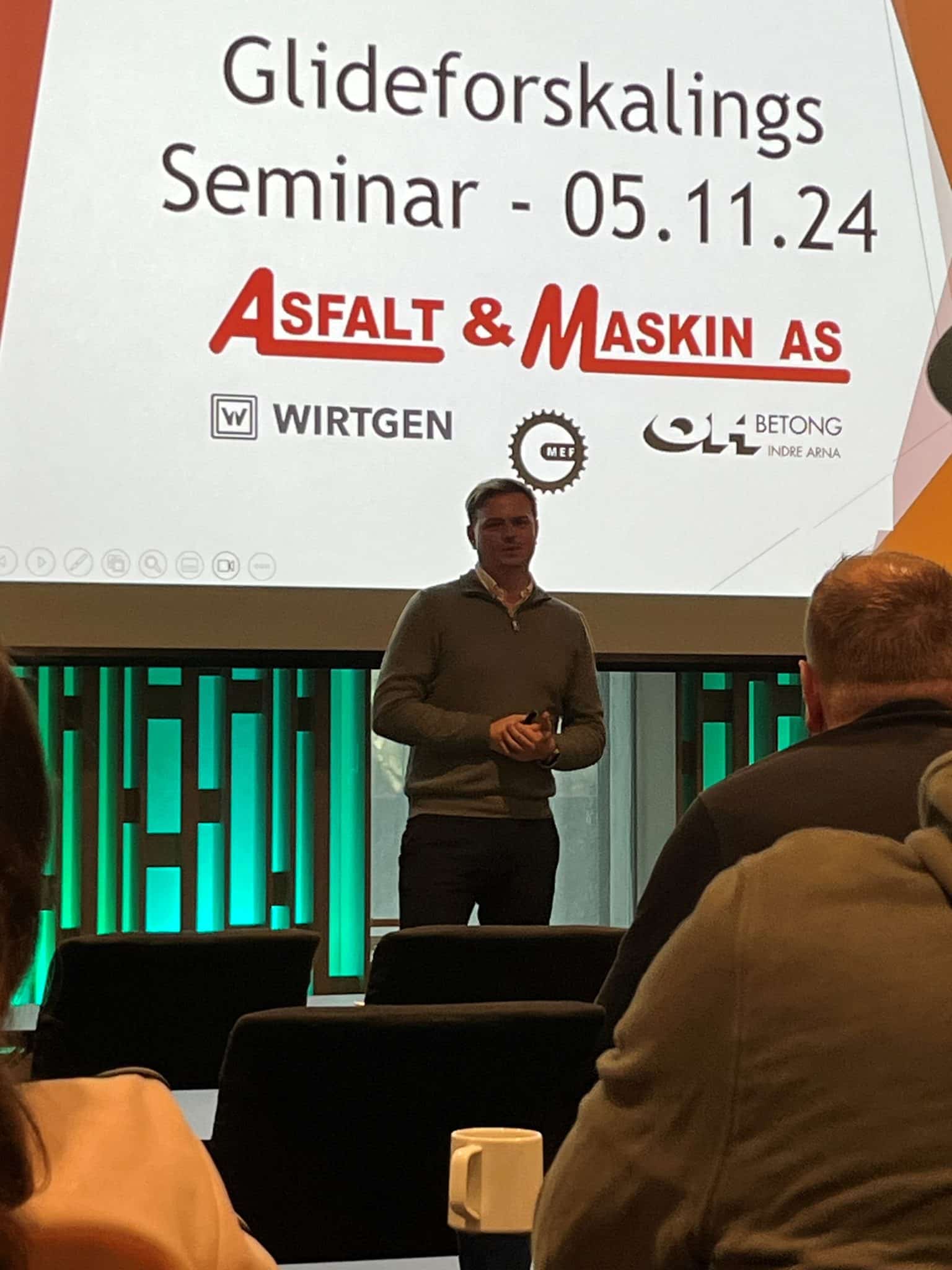 Glideforskalingsseminar 2024 | Asfalt & Maskin